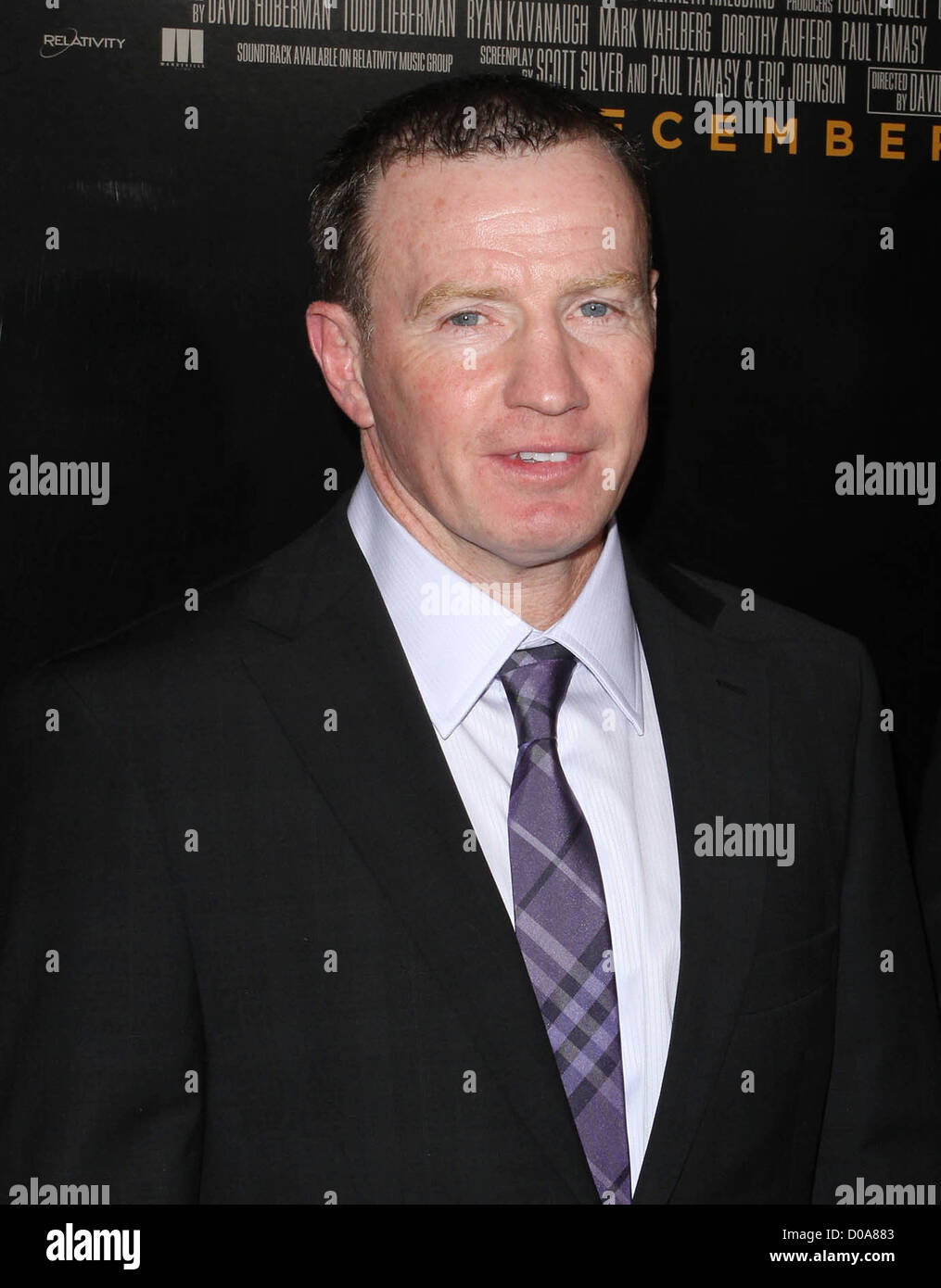 Mickey Ward Los Angeles Premiere of 'The Fighter' held at the Grauman's ...