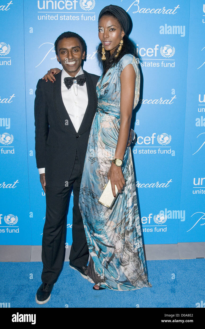 Marcus Samuelsson and Marcus Samuelsson The 7th Annual UNICEF Snowflake ...