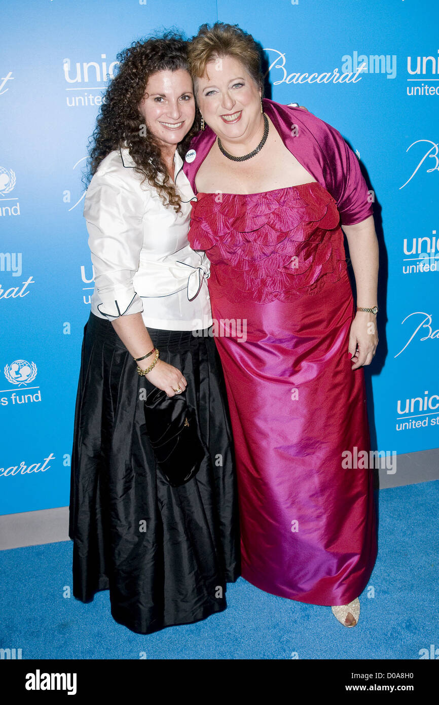 Cindi Berger and Caryl Stern The 7th Annual UNICEF Snowflake Ball ...