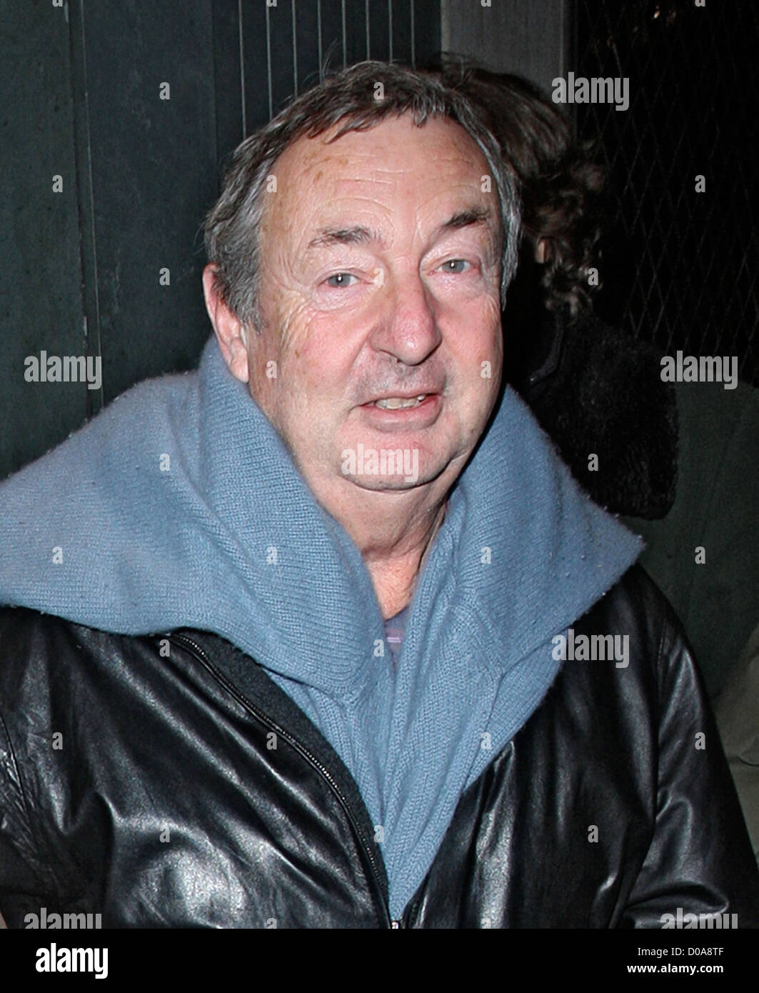 Pink Floyd drummer Nick Mason leaving the Ivy restaurant after having ...