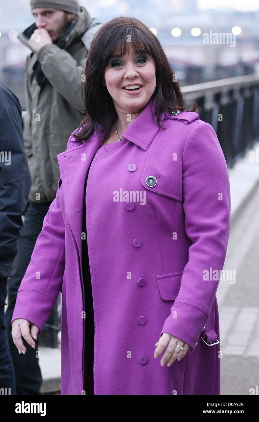 Coleen lan outside the ITV studios London, England - 07.12.10 Stock ...