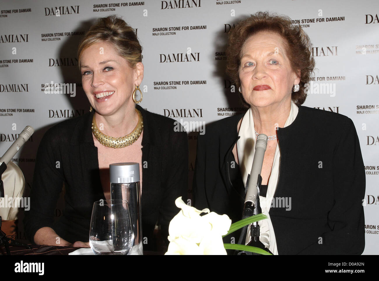 Sharon Stone and Dorothy Stone Sharon Stone launches her Damiani ...