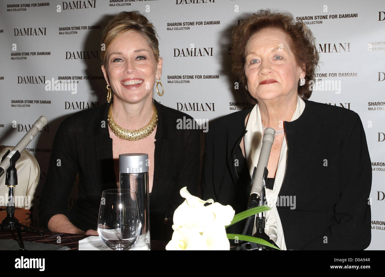 Sharon Stone and Dorothy Stone Sharon Stone launches her Damiani ...