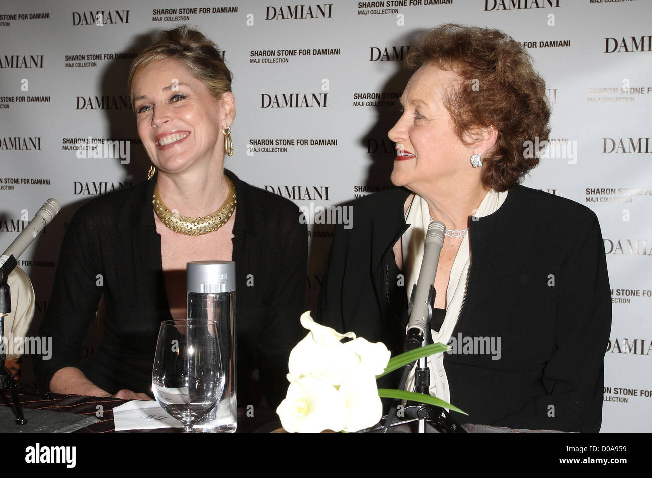 Sharon Stone and Dorothy Stone Sharon Stone launches her Damiani ...