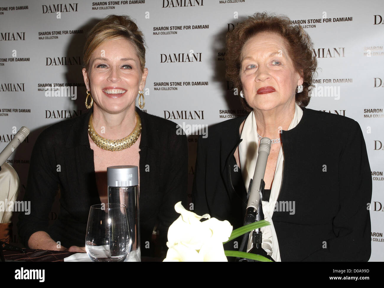 Sharon Stone and Dorothy Stone Sharon Stone launches her Damiani ...