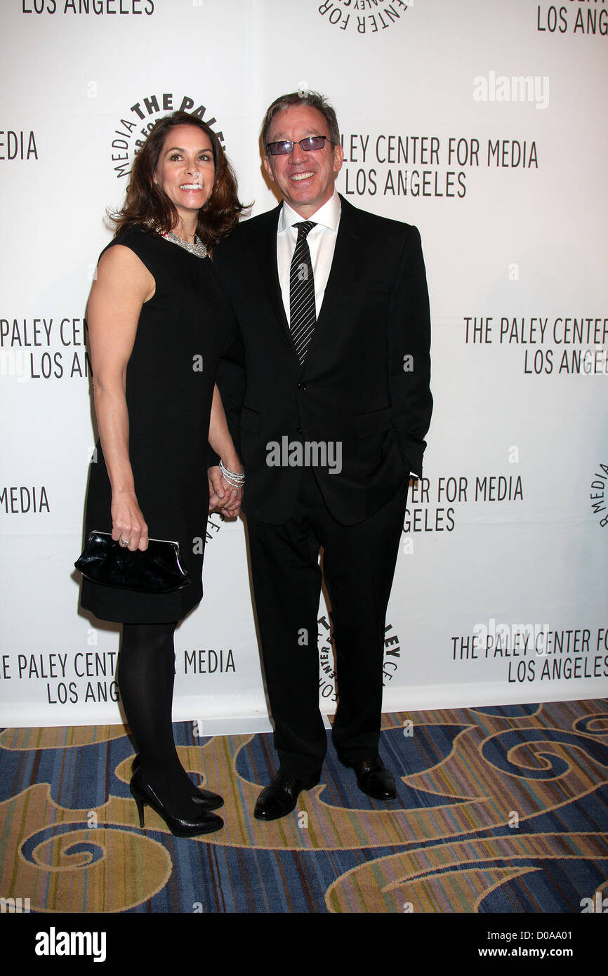 Jane Allen and Tim Allen The Paley Center for Media Annual Los Angeles ...