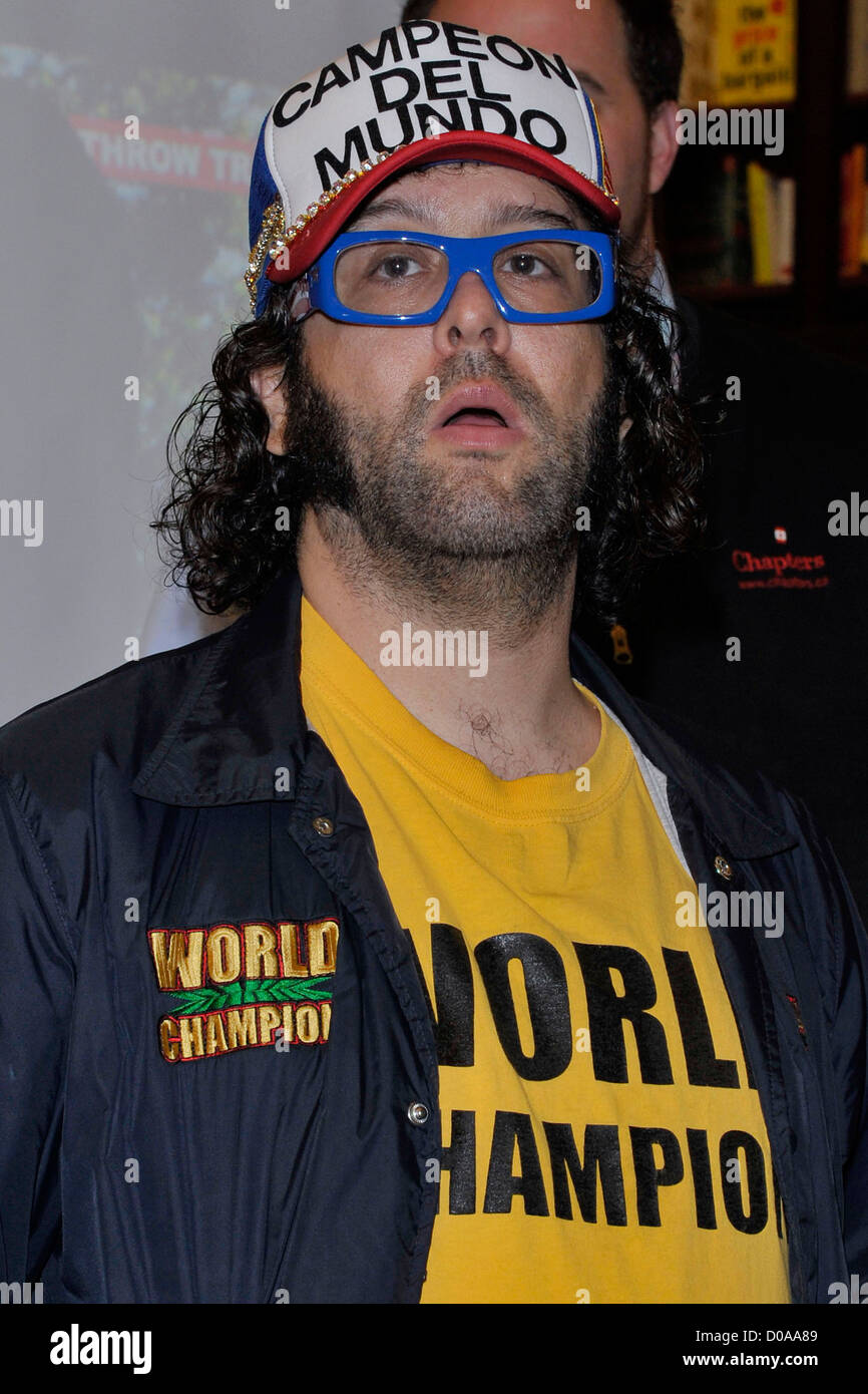 Judah Friedlander autograph session at Chapters Festival Hall promoting ...