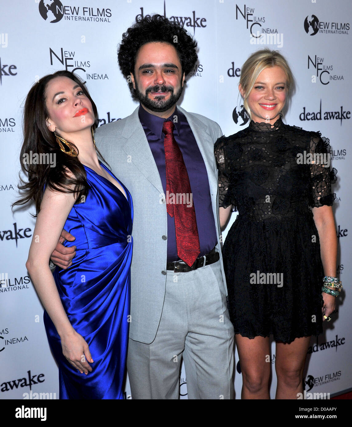 Amy Smart, Rose McGowan and Omar Naim Premiere of 'Dead Awake' Los ...