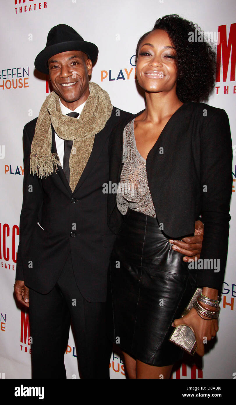 John Earl Jelks and Yaya DaCosta Opening night after party the Off ...