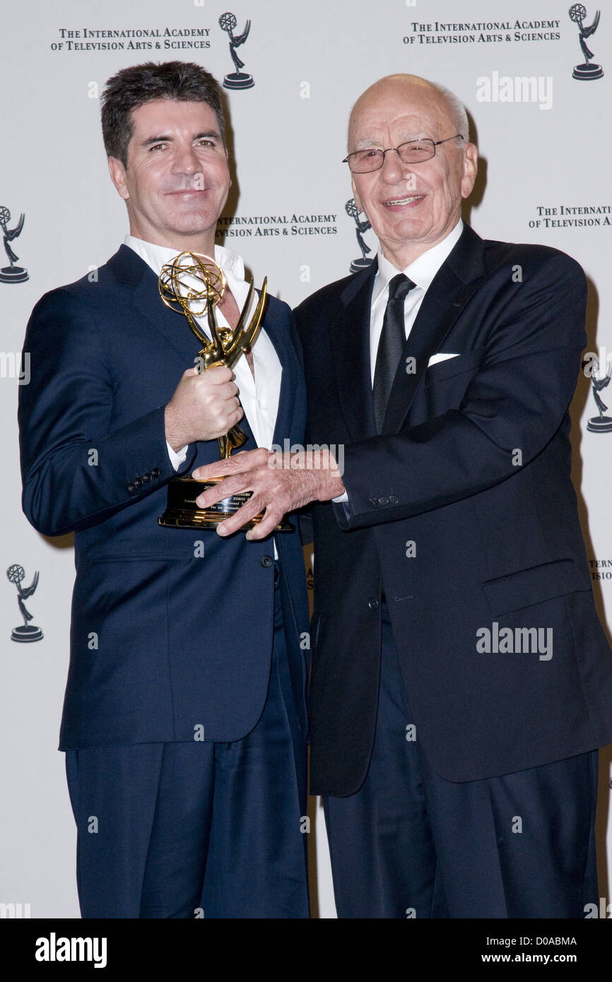 Simon cowell and rupert murdoch hi-res stock photography and images - Alamy