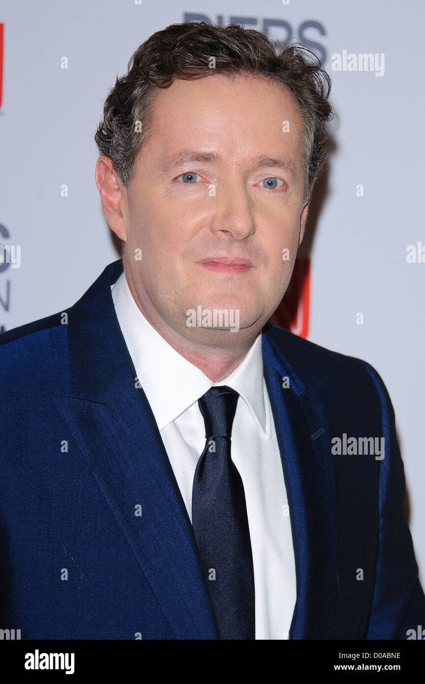 Peirs Morgan arriving at the launch of CNN's 'Piers Morgan Tonight' at ...