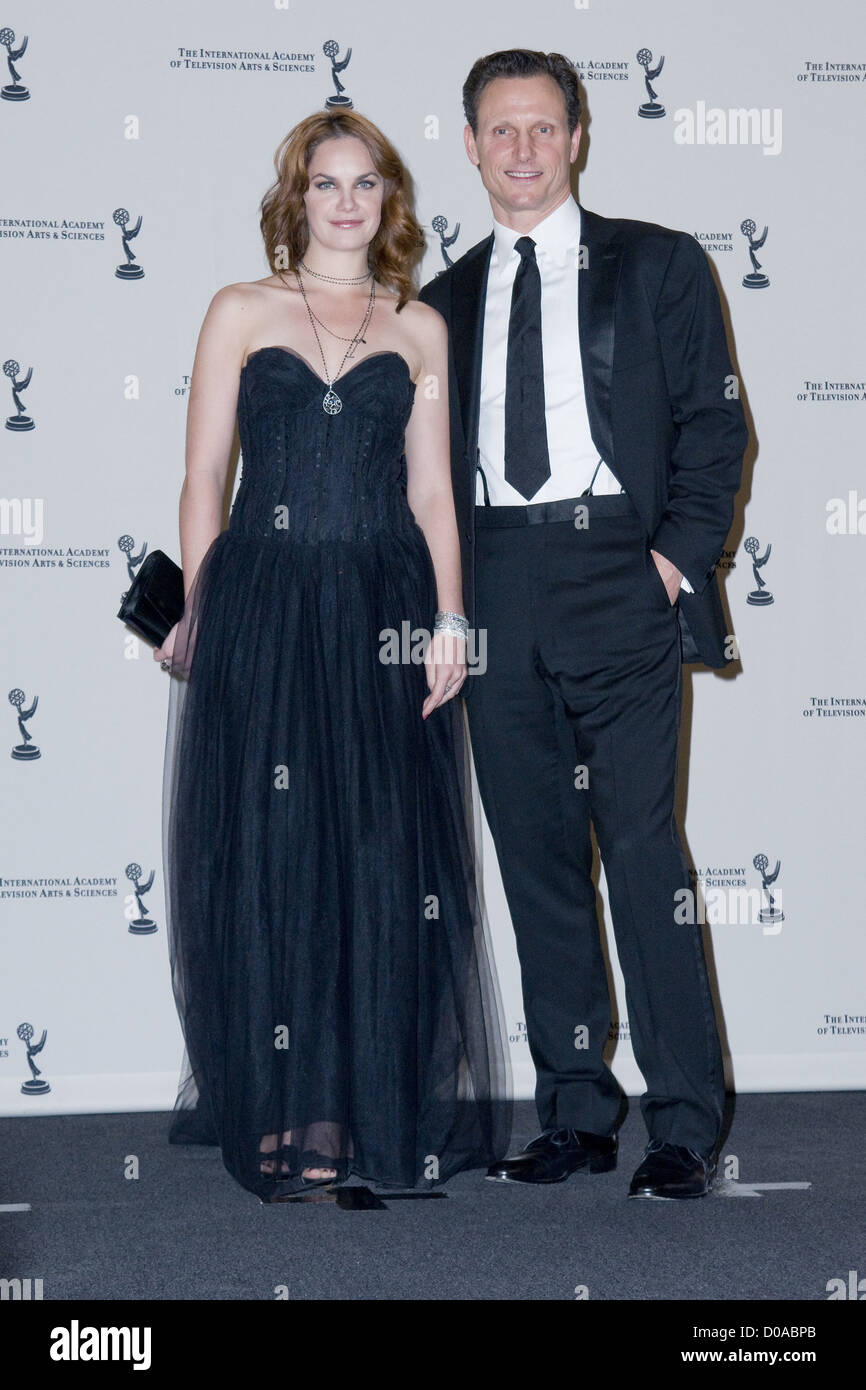 Ruth Wilson and Tony Goldwyn 38th International EMMY Awards - Press ...