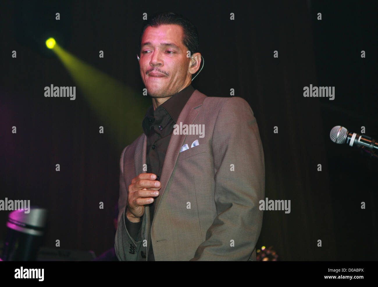 El DeBarge performs at CD Release Show for his album 'Second Chance' at ...