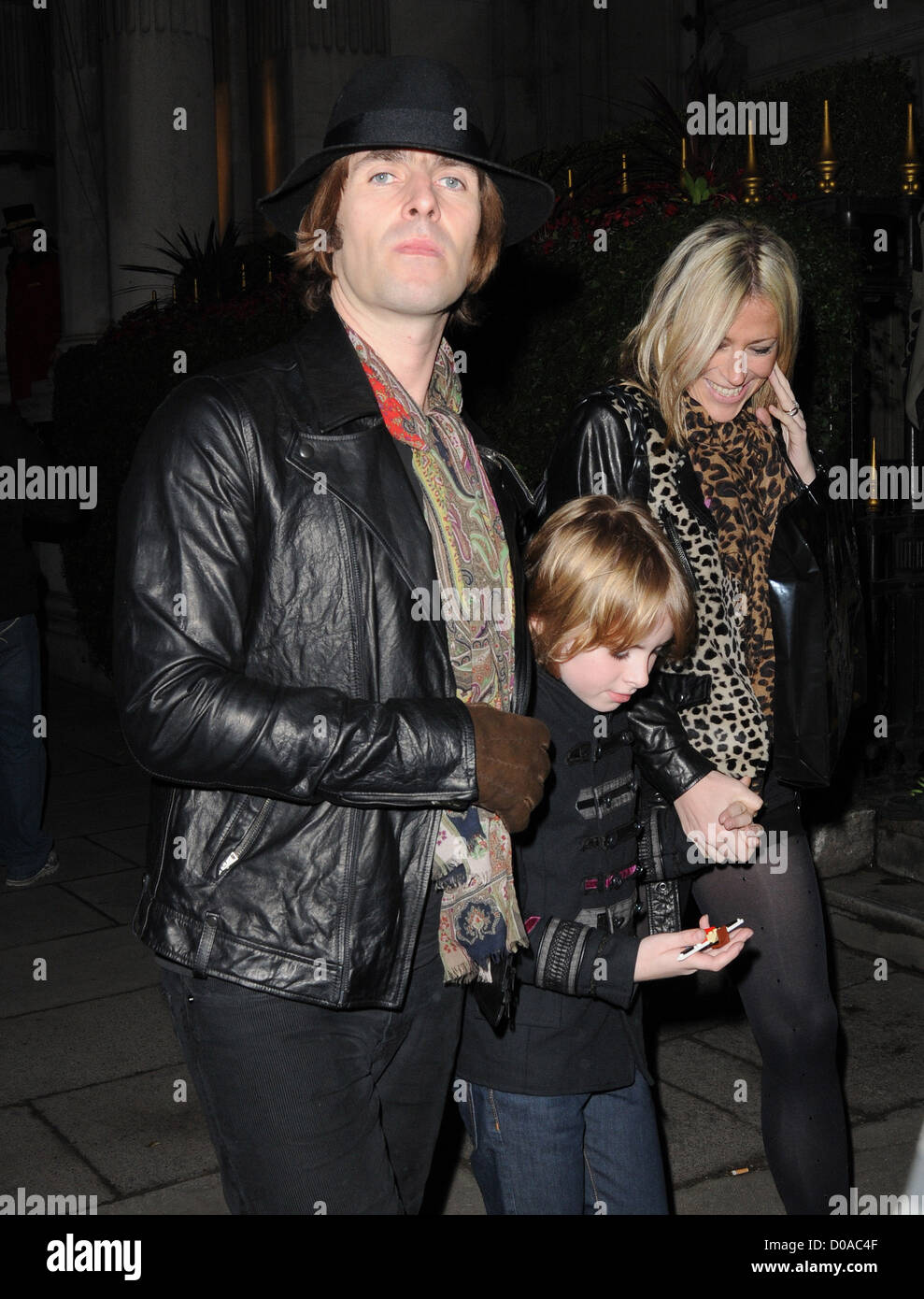 Liam Gallagher and Nicole Appleton at the launch of CNN's 'Piers Morgan ...