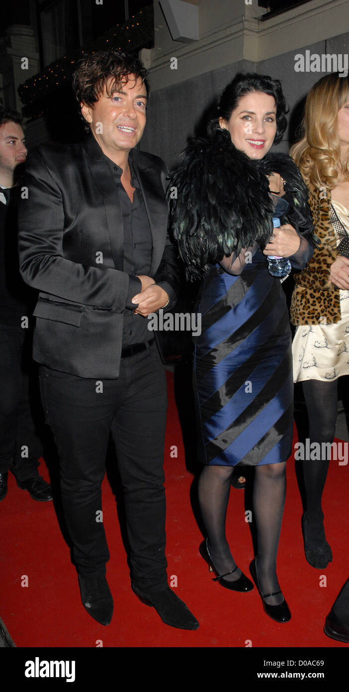 Julian MacDonald and Sadie Frost, British Fashion Awards 2010 ...
