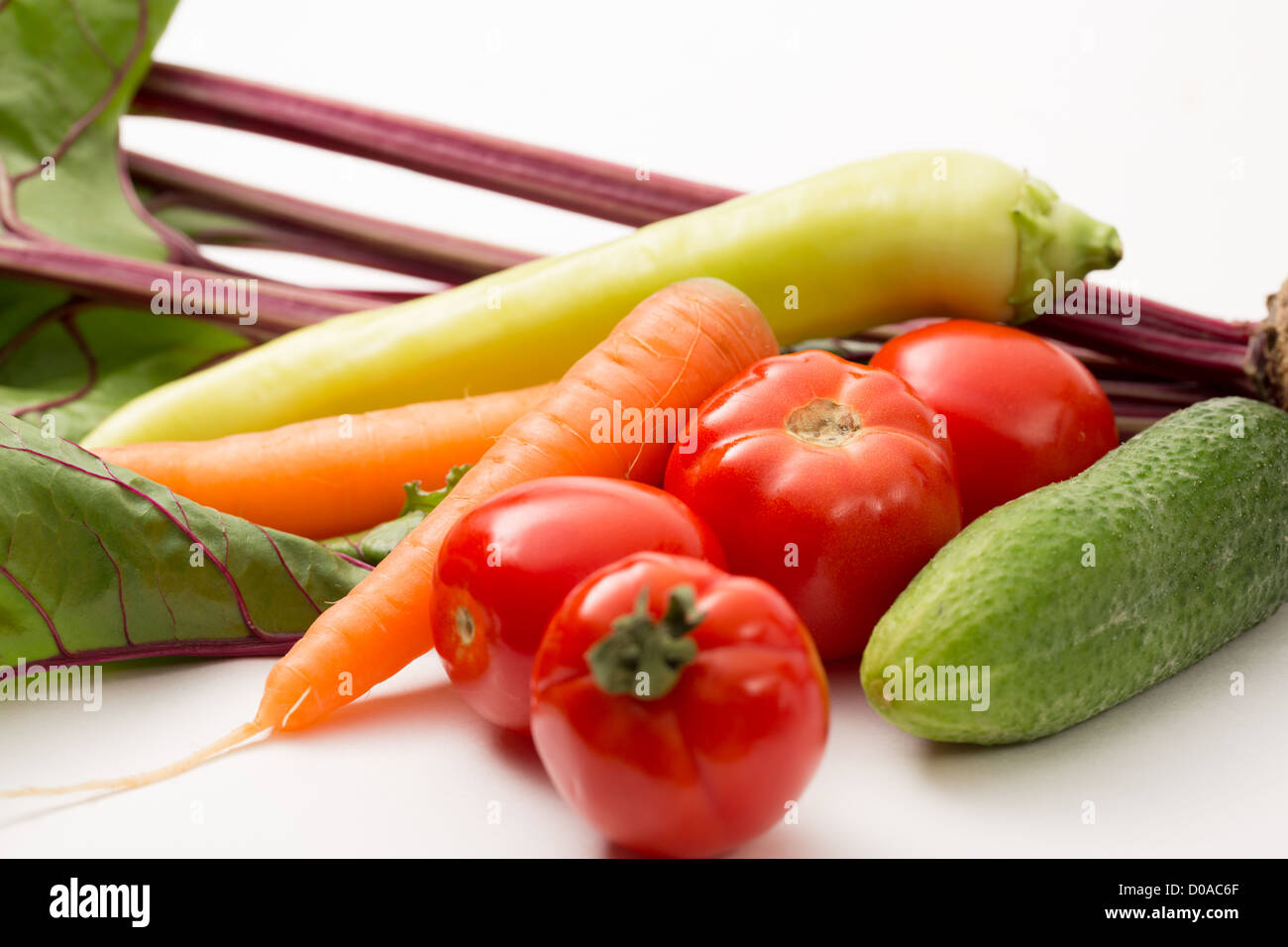 Set of fresh vegetables Stock Photo - Alamy