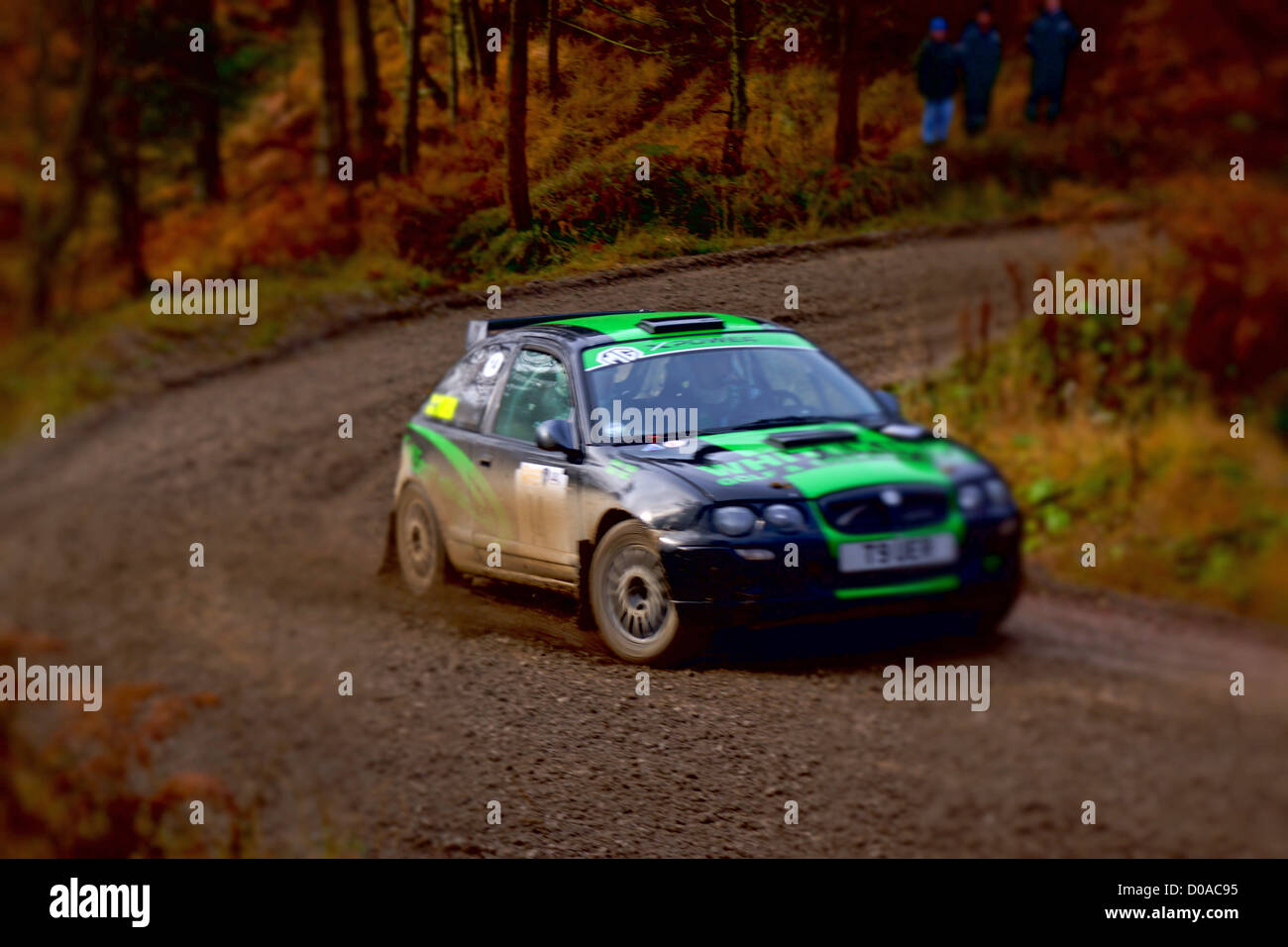 Mg rover rally car hi-res stock photography and images - Alamy