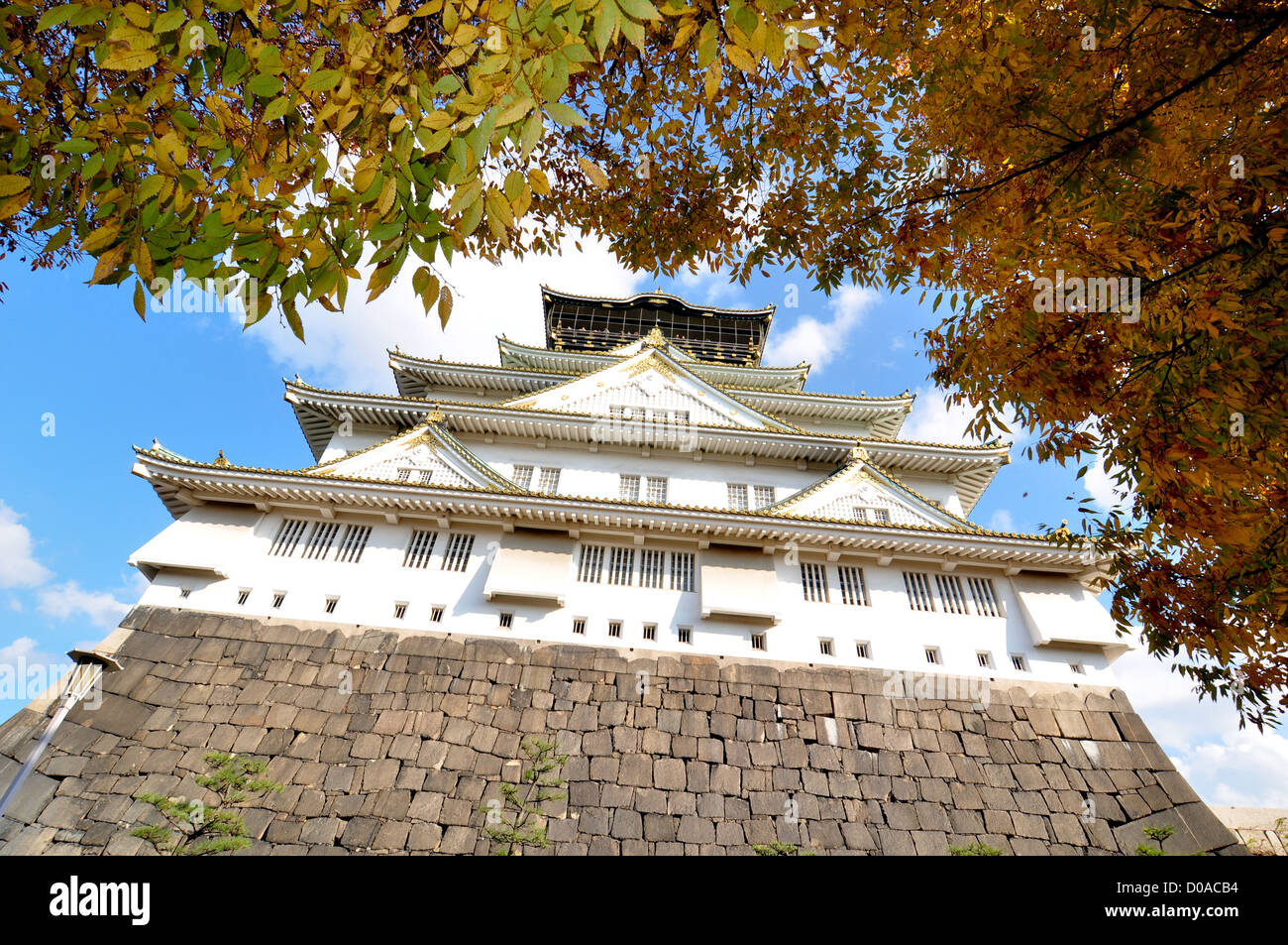 Osaka Castle in western Japan Stock Photo - Alamy