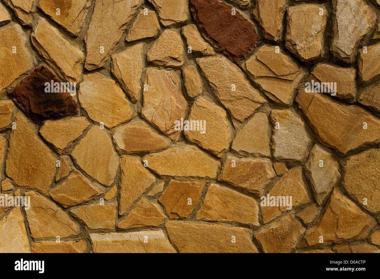 Stone wall texture, natural light Stock Photo - Alamy