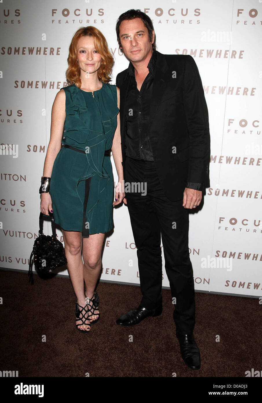 Audrey Marnay and Stephane Emeret Premiere of 'Somewhere' held At The ...