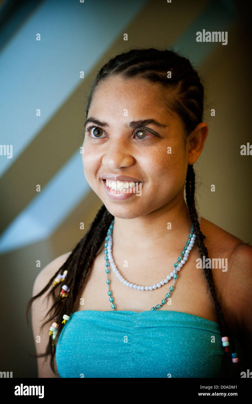 Blind person portrait hi-res stock photography and images - Alamy