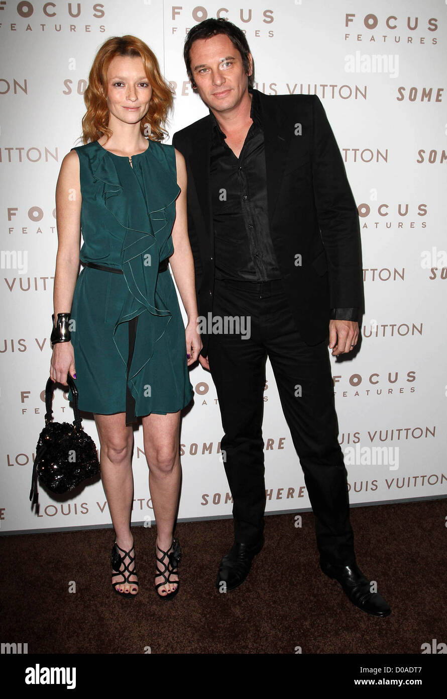 Audrey Marnay and Stephane Emeret Premiere of 'Somewhere' held At The ...