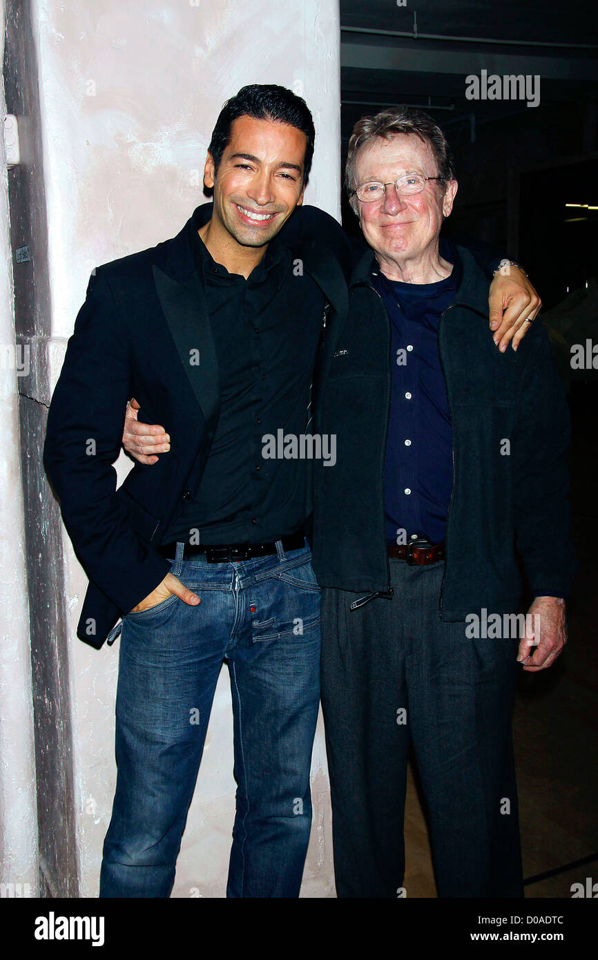 Michel Altieri and George Hearn A break during rehearsal for the ...
