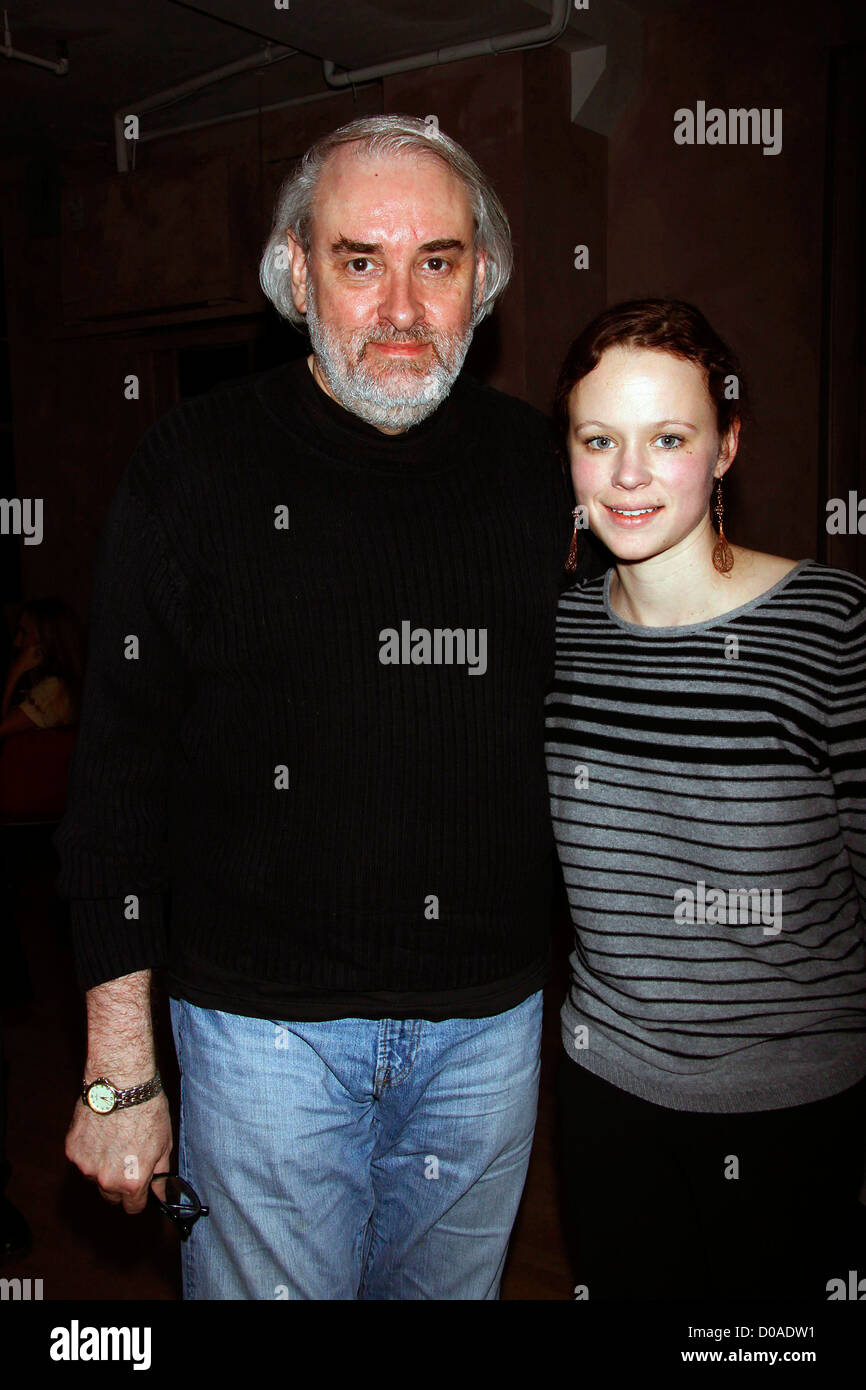 Paul Alexander and Thora Birch A break during rehearsal for the ...