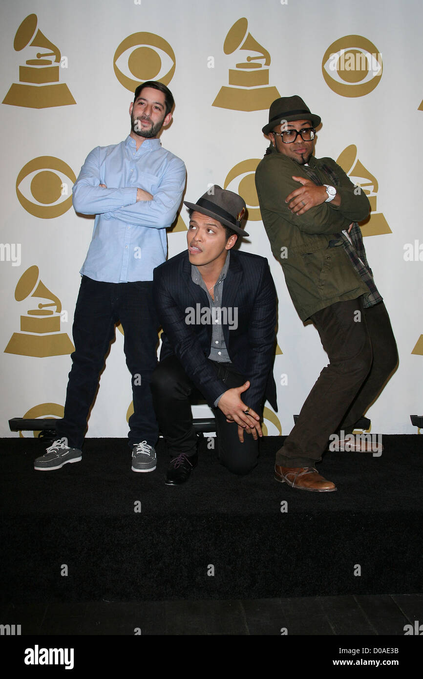 Bru Mars "The Grammy minations Concert Live" held at Club kia Los ...