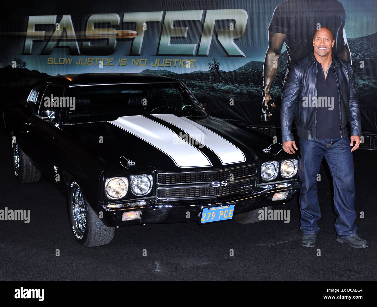 Dwayne Johnson aka 'The Rock' Los Angeles Premiere of 'Faster' held at ...