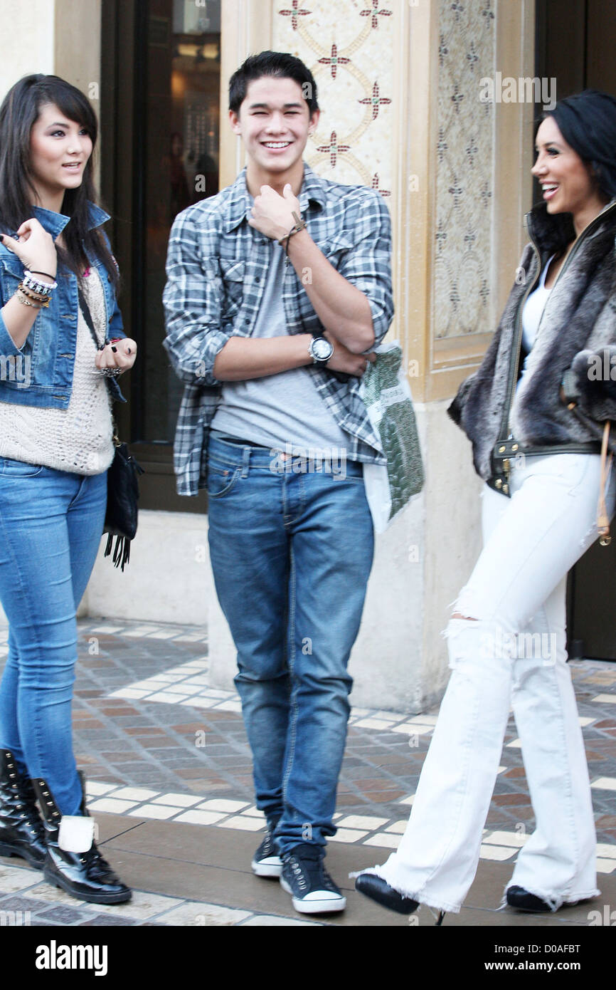 Boo Boo Stewart was spotted shopping with his family at the Grove in ...