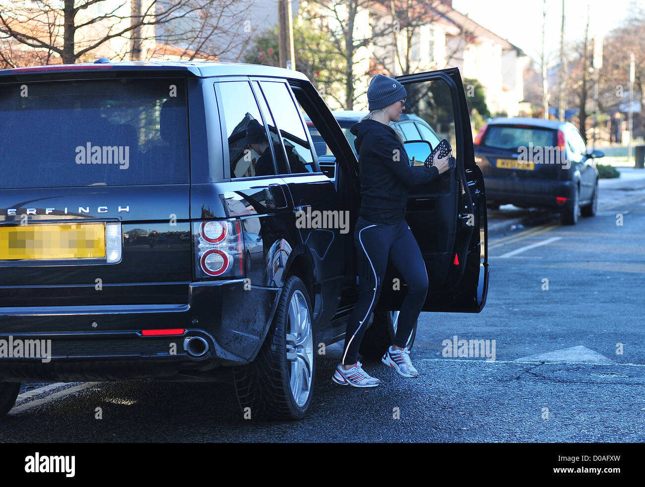 Alex Curran visits the bank while wearing her gym clothes Liverpool ...