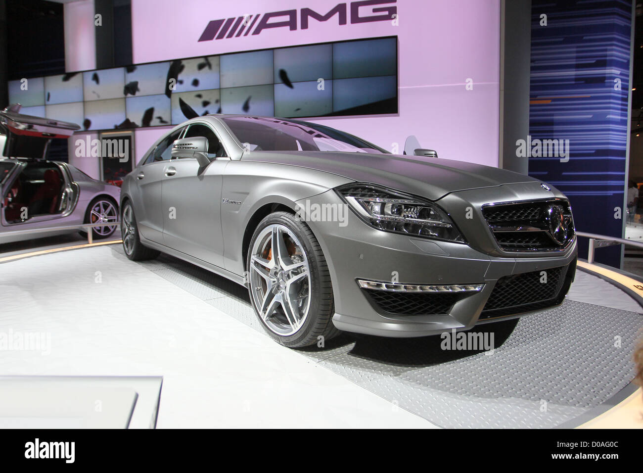 Mercedes CLS 63 AMG The annual LA Auto Show held at the Los Angeles ...