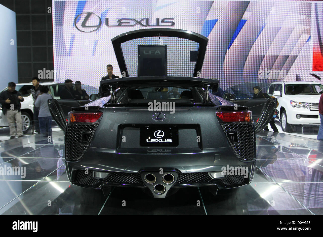 Lexua LFA The annual LA Auto Show held at the Los Angeles Convention ...