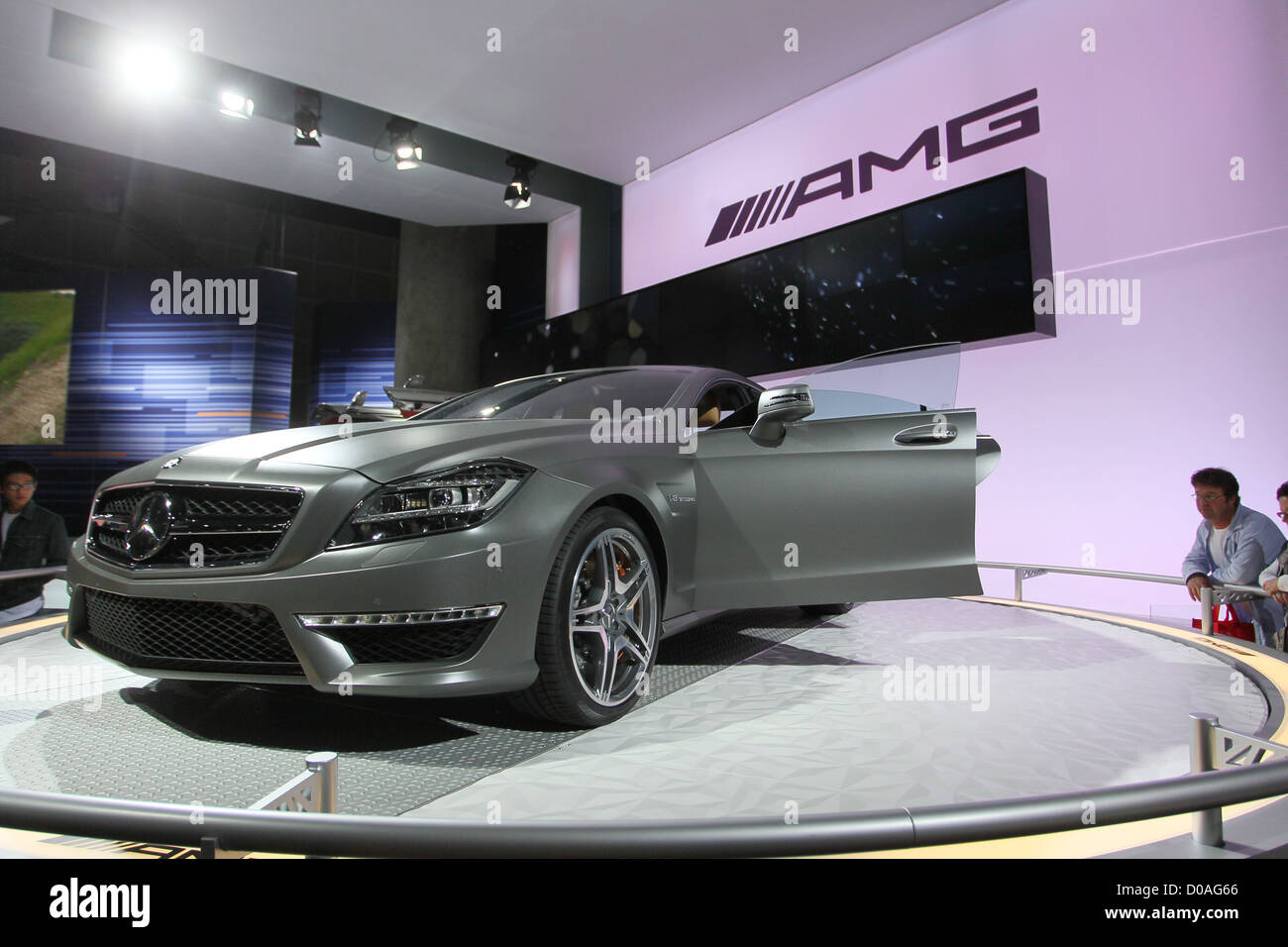 Mercedes CLS 63 AMG The annual LA Auto Show held at the Los Angeles ...