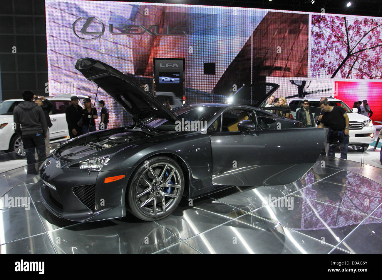 Lexua LFA The annual LA Auto Show held at the Los Angeles Convention ...
