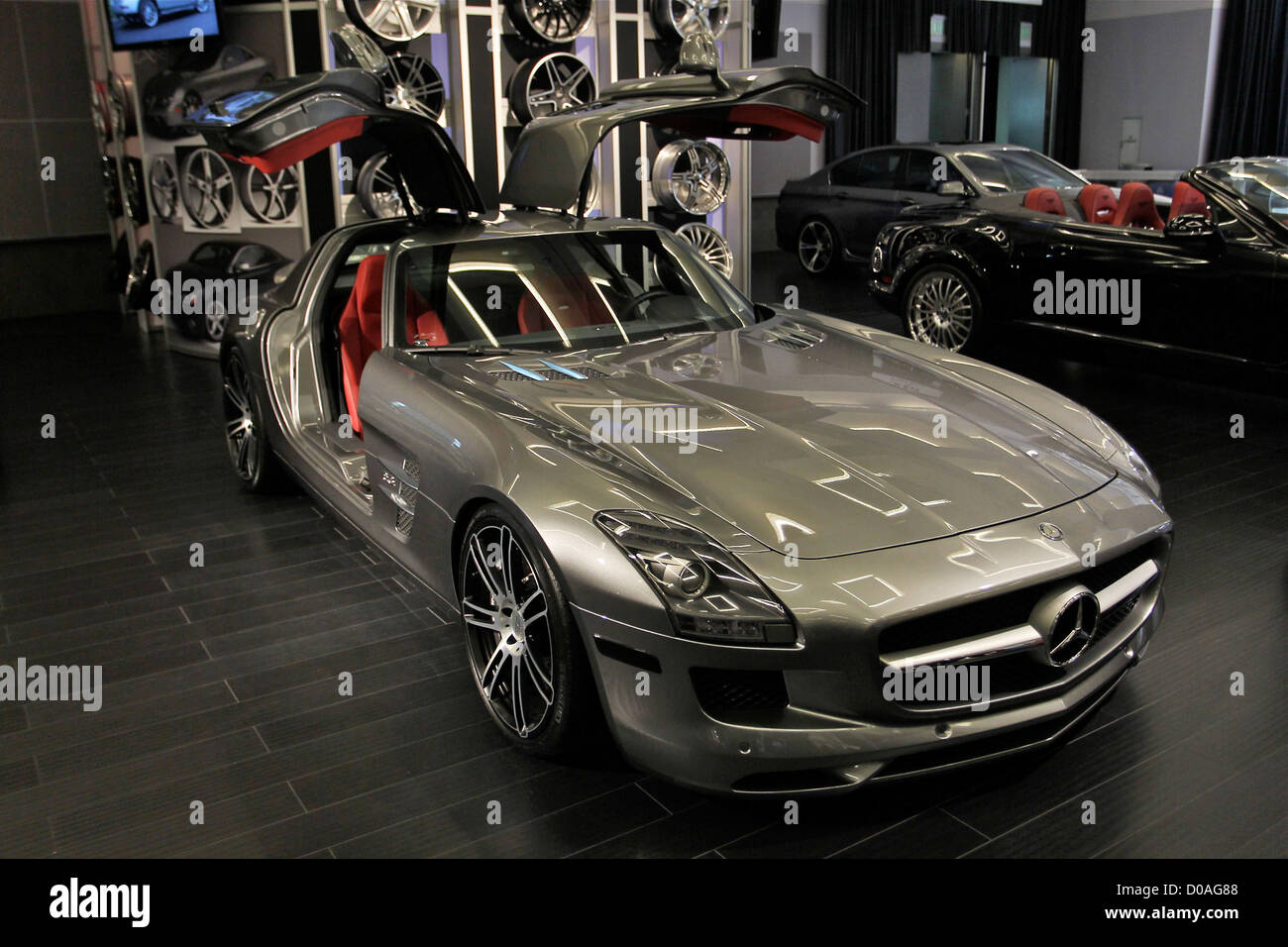 Mercedes SLS AMG The annual LA Auto Show held at the Los Angeles ...