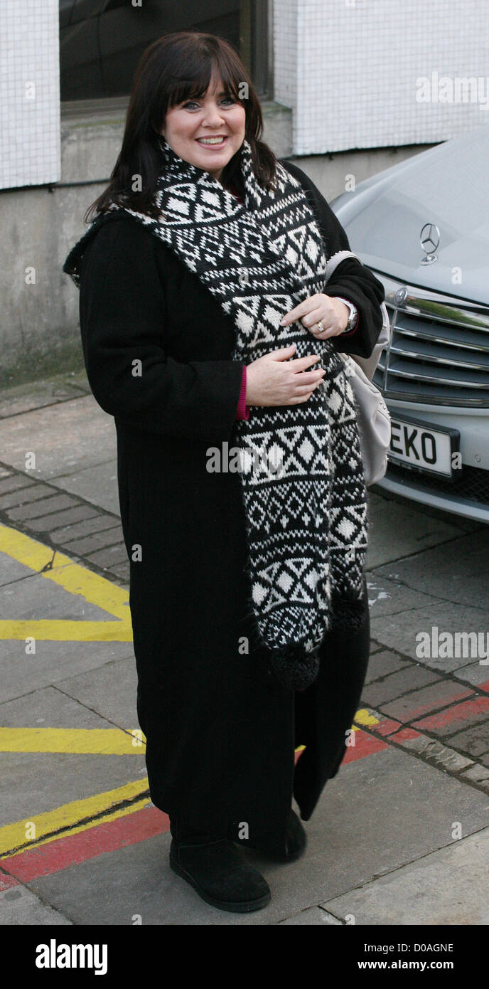 Coleen lan outside the ITV studios London, England Stock Photo - Alamy