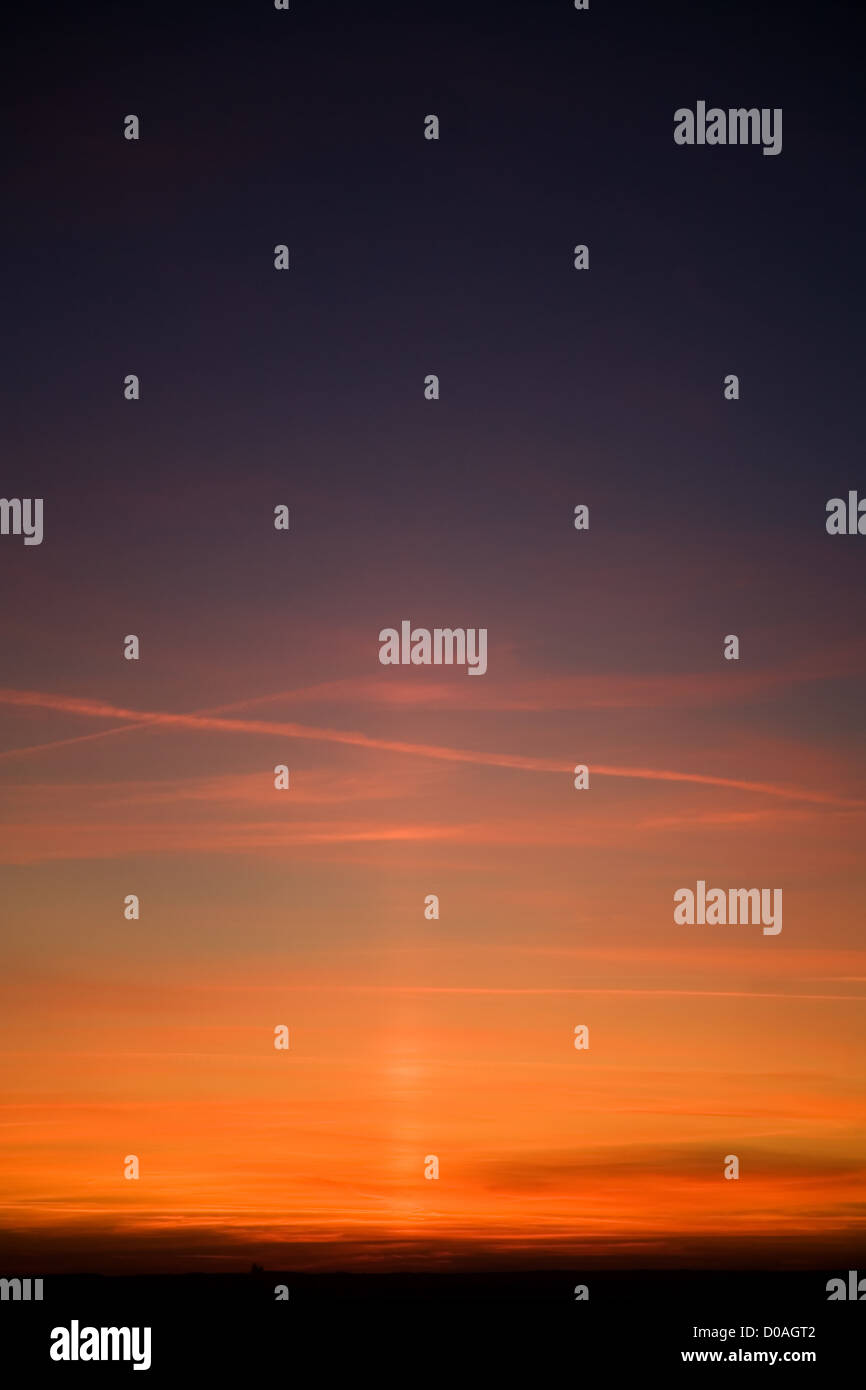 Beautiful colorful sunset sky Stock Photo - Alamy