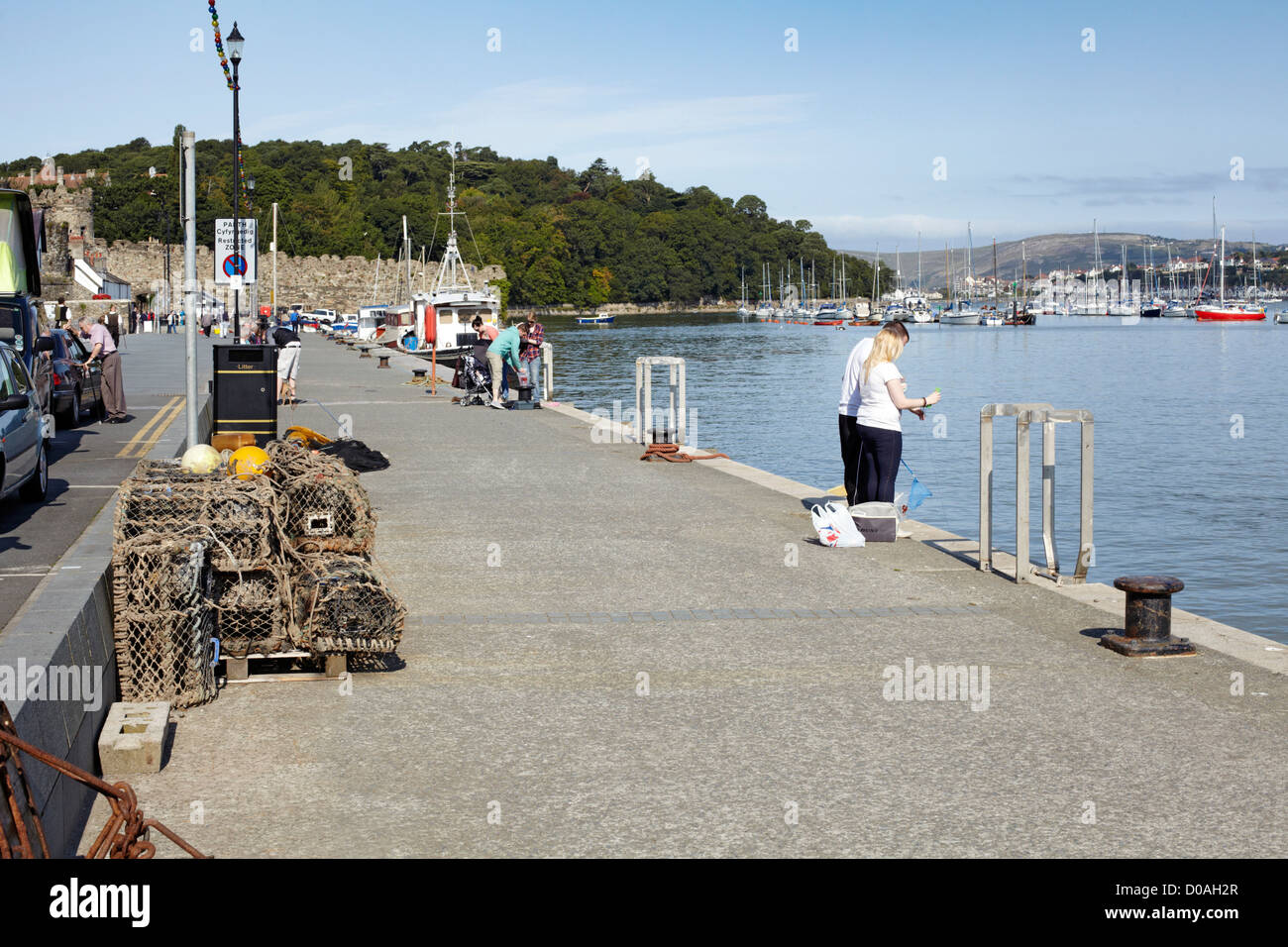 Conwy fishing hi-res stock photography and images - Alamy