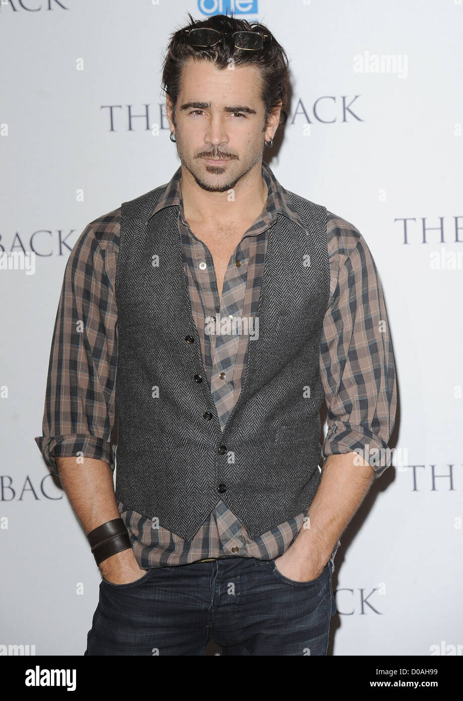 Colin Farrell Photocall for 'The Way Back' held at Claridges. London ...