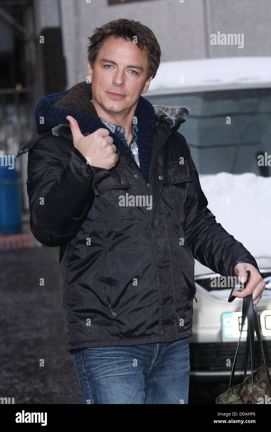 John barrowman at the itv studios london hi-res stock photography and ...