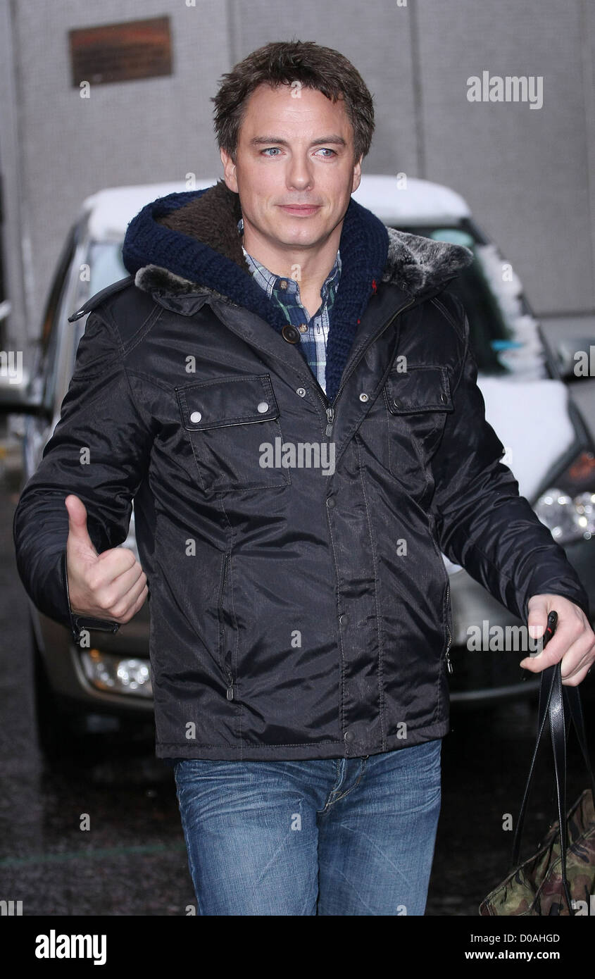 John barrowman at the itv studios london hi-res stock photography and ...