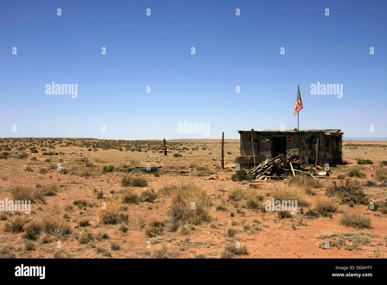 Ghost town buildings in the desert Stock Photo - Alamy