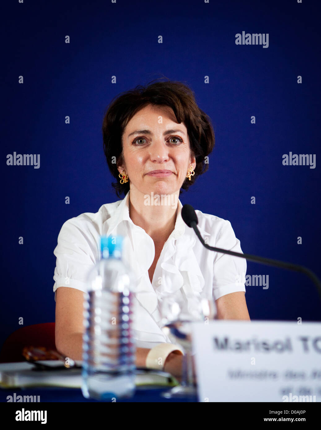 French health minister marisol touraine said hi-res stock photography ...