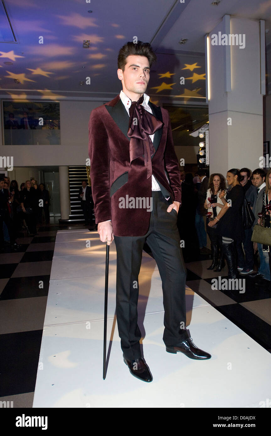 Fashion Show Model, at the Terence Trout 2010 collection launch party ...