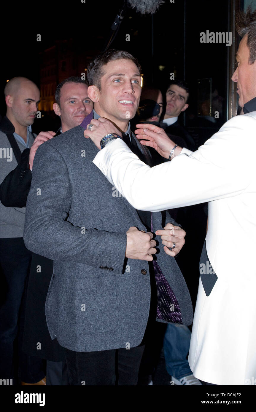 Alex Reid and Stephen Williams, at the Terence Trout 2010 collection ...