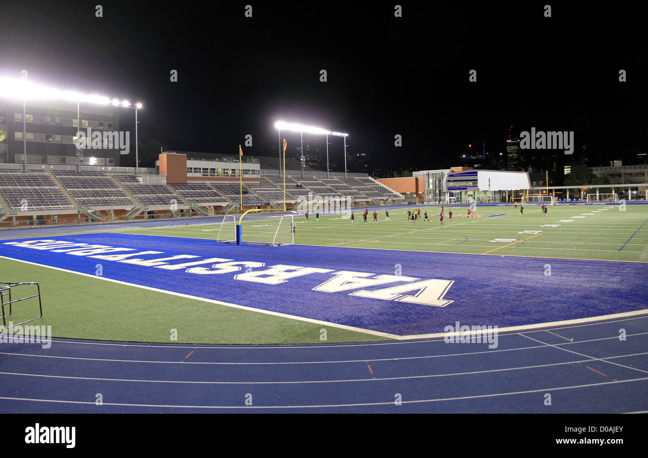 Stadium Night View Stock Photo - Alamy