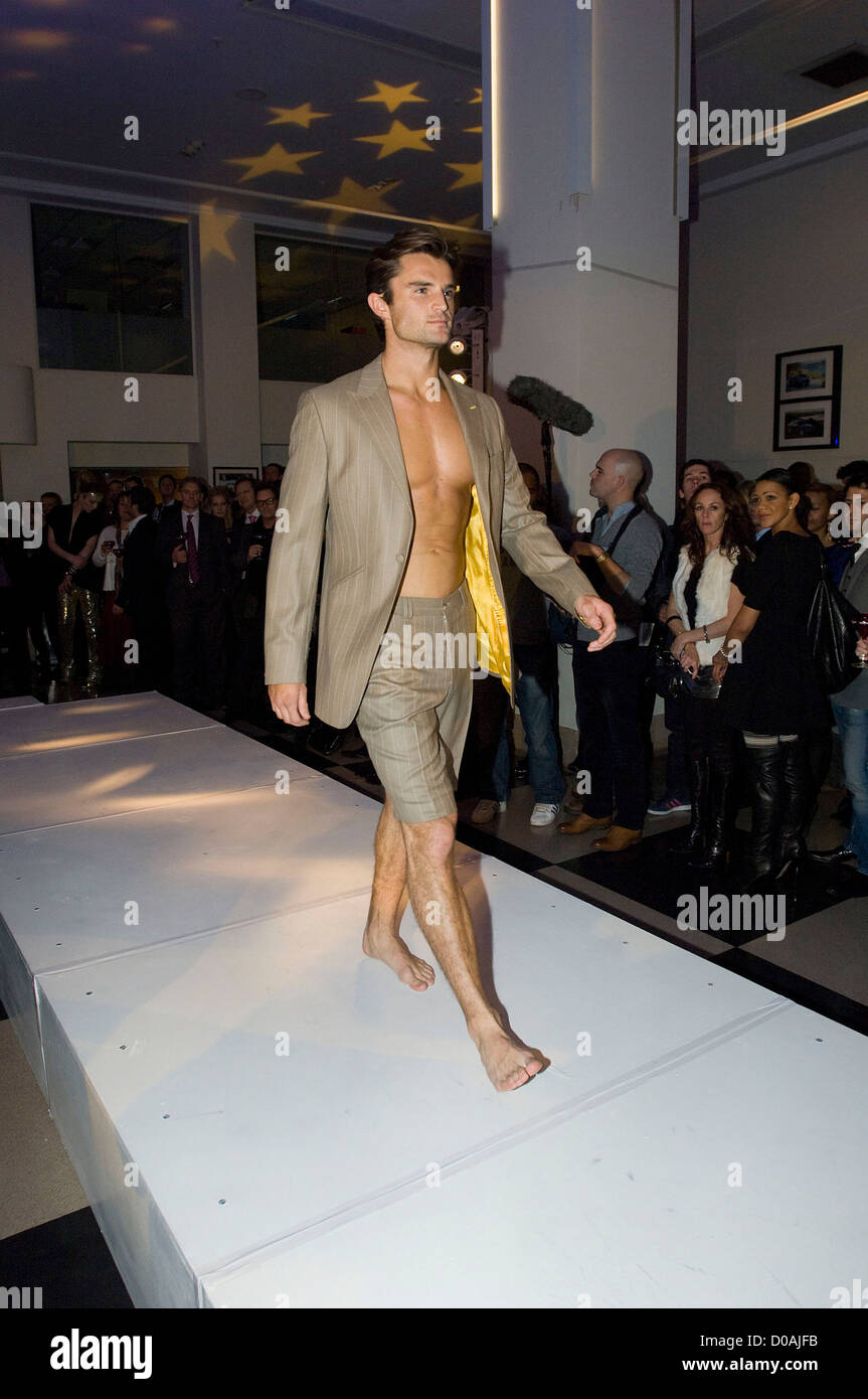 Fashion Show Model, at the Terence Trout 2010 collection launch party ...