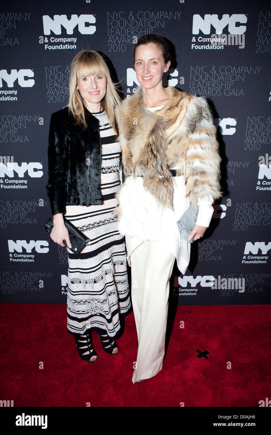 Amy Astley and Amanda Brooks The Leadership Awards gala held at the ...